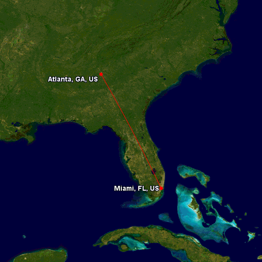 Flight Review – AA1046 Miami to Atlanta – Nathan's Insights