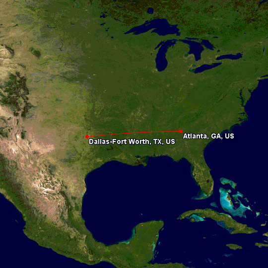 Flight Review – AA1276 Atlanta to Dallas – Nathan's Insights